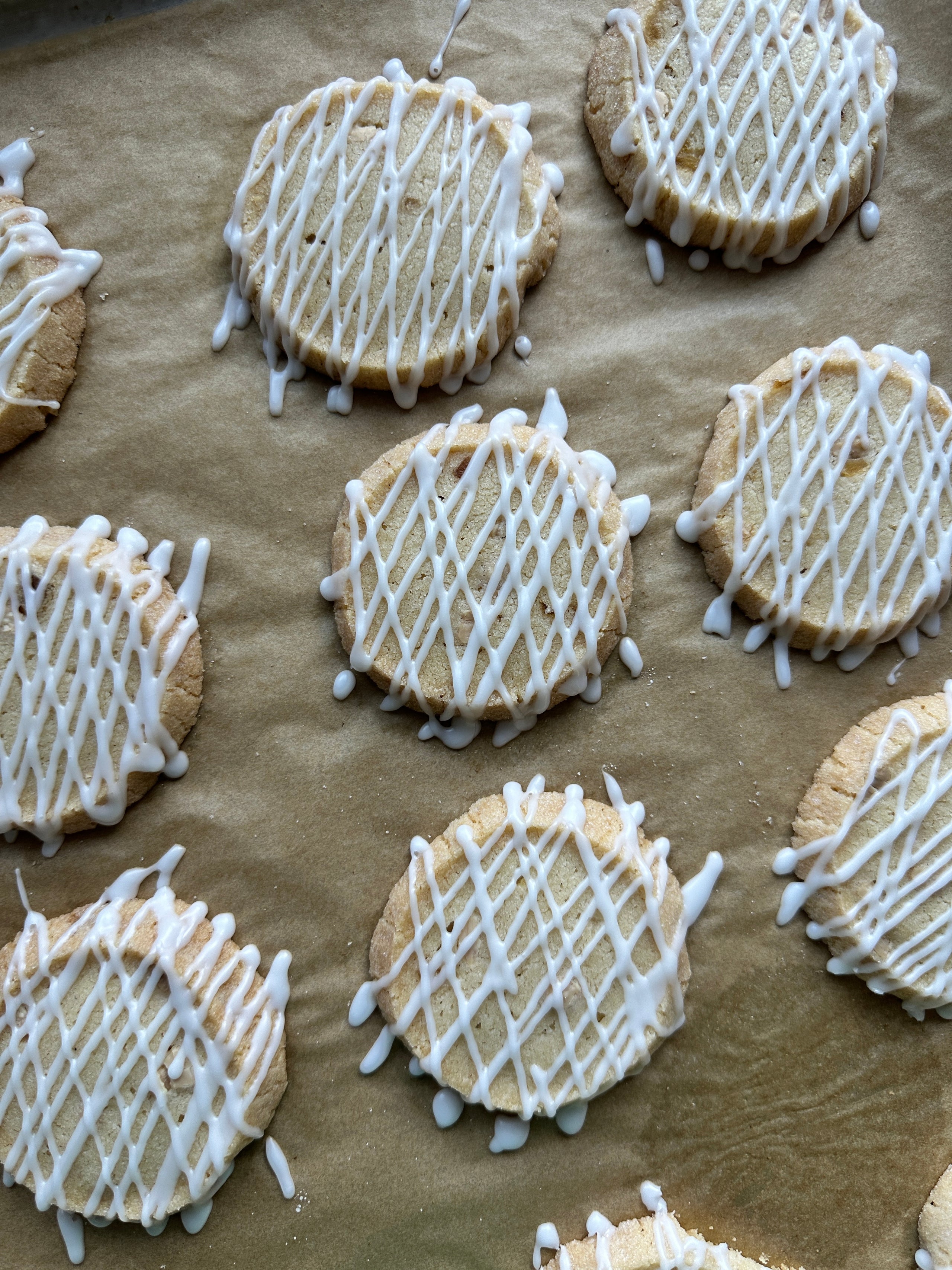 Candied Ginger and Caramelized White Chocolate Shortbread | Rory's ...